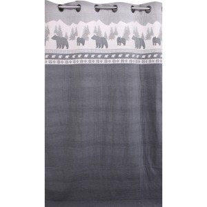 Rideaux de chalet : doubles rideaux ambiance montagne