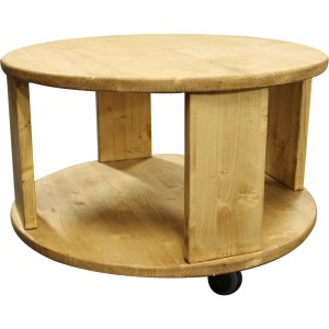 Tables basses d'intérieur pour chalet de montagne