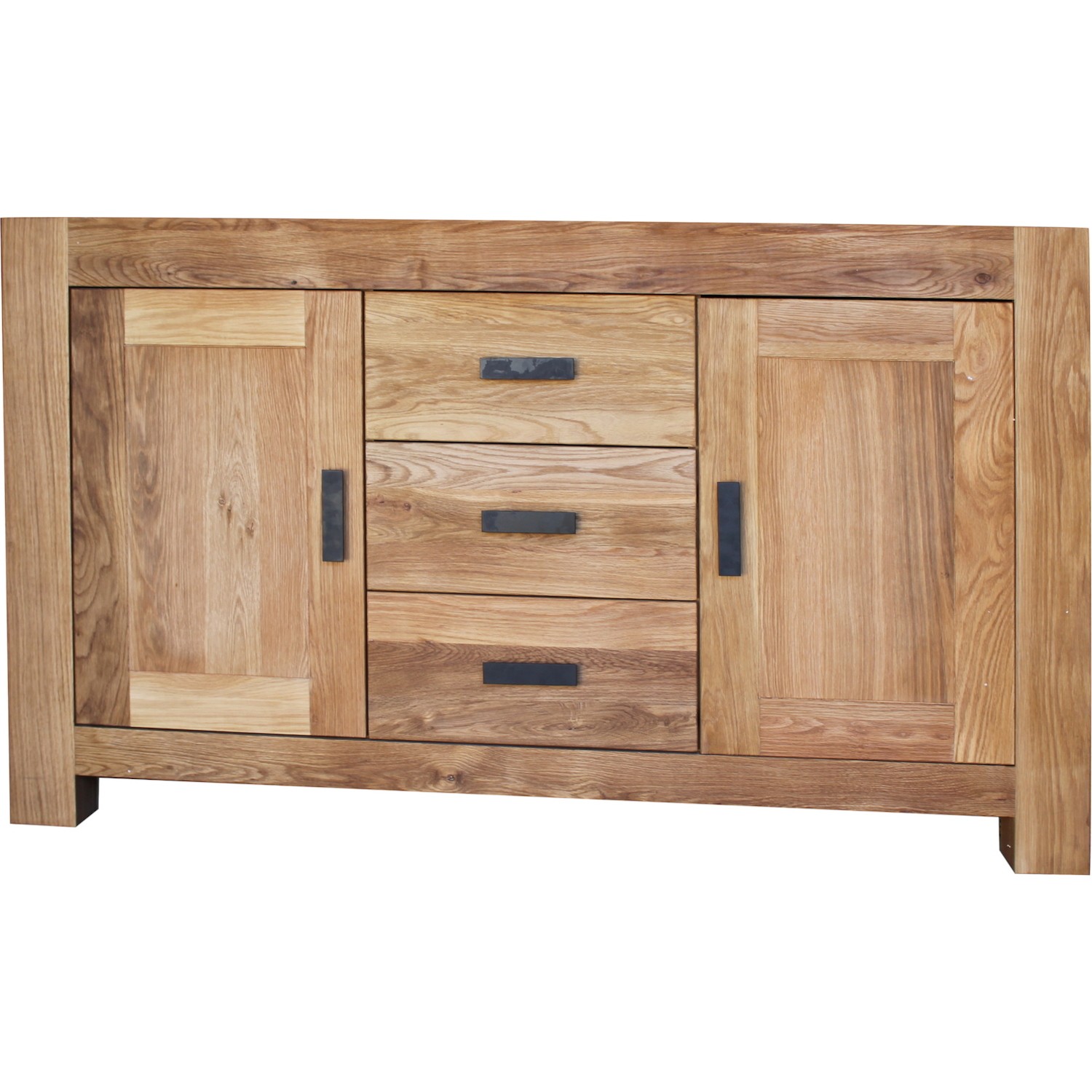 Bahut 2 portes 3 tiroirs